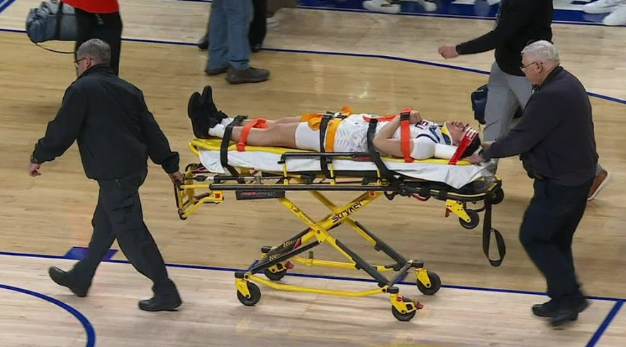 LSU Star Poa Carried Off Court After Terrifying Injury, Out for SEC ...