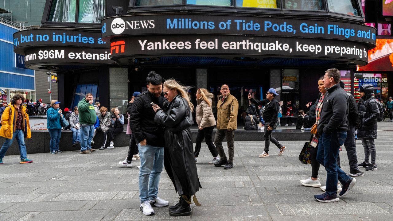 A 4.8-magnitude Earthquake Strikes the New York City Area. – The ...