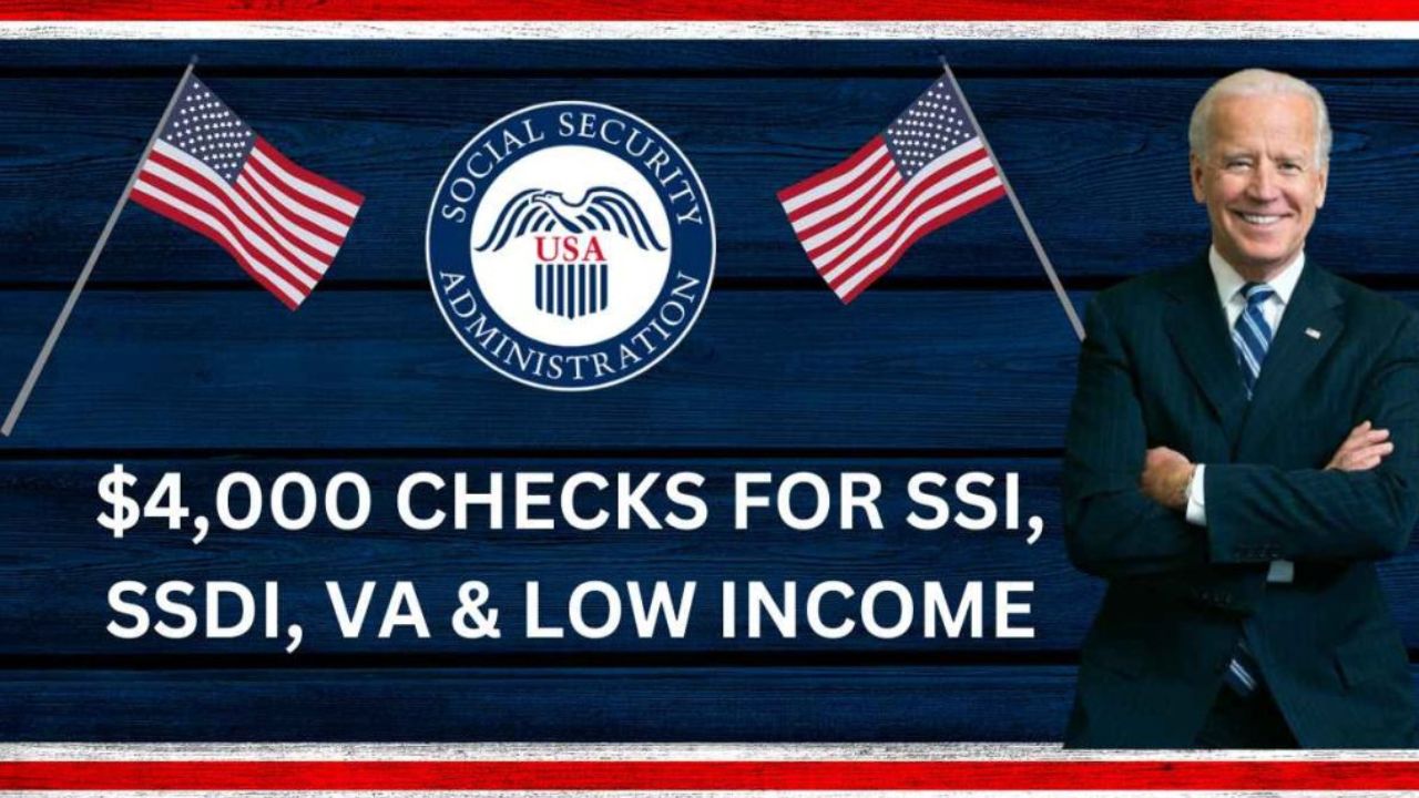 $4000 May 2024 Checks For SSI, SSDI, VA & Low-Income Groups: Check ...